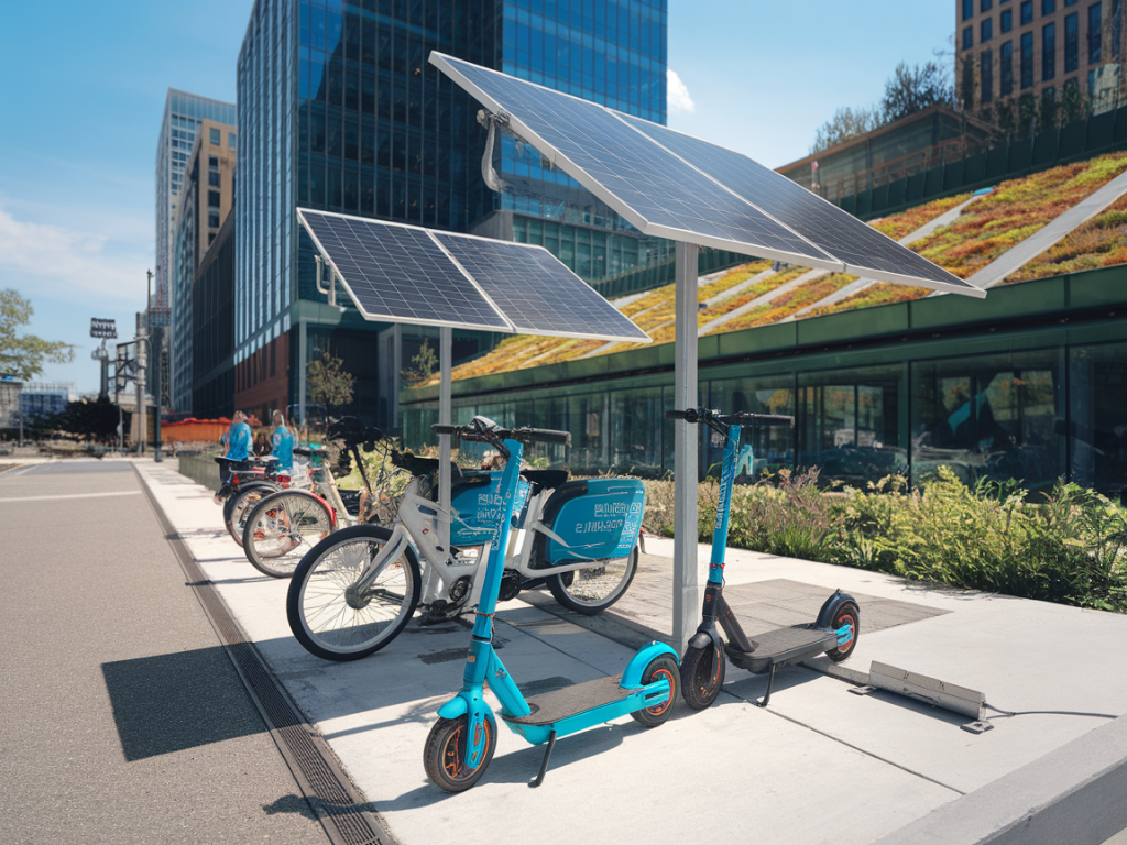 How modular urban microgrids can keep e-scooters and e-bikes charged ...